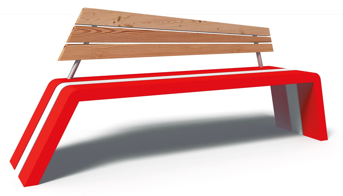 Benches in corporate design