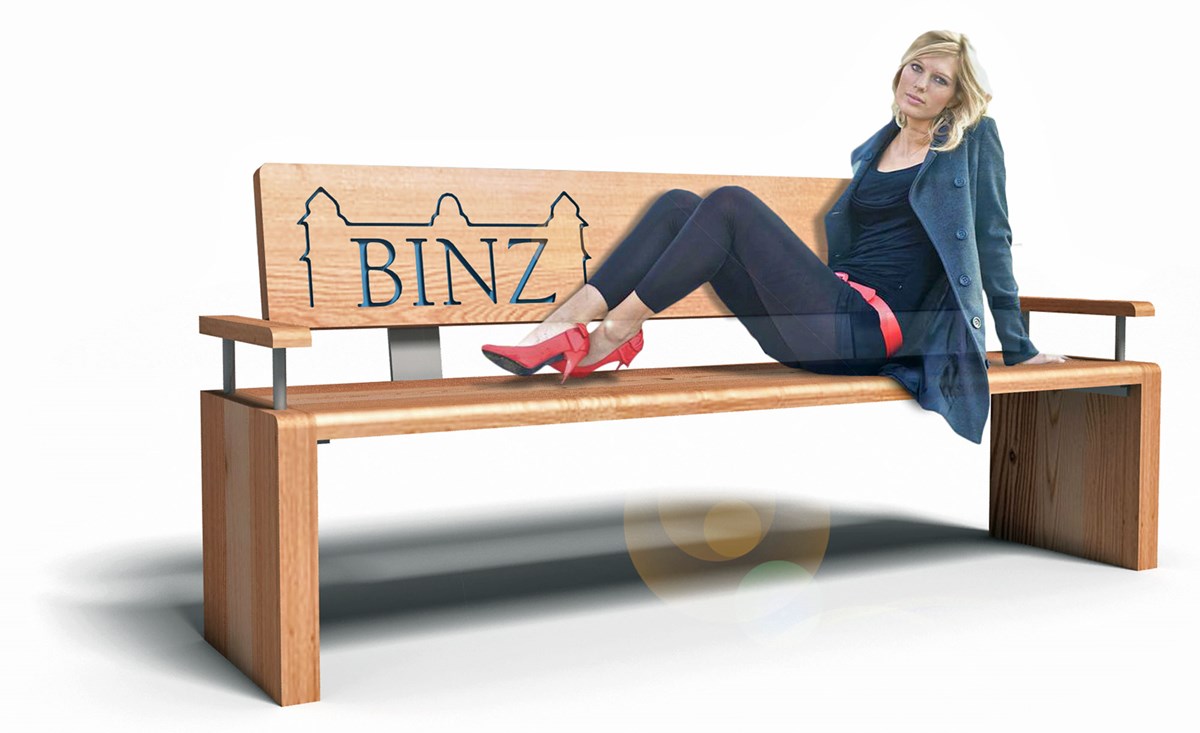 Benches in corporate design